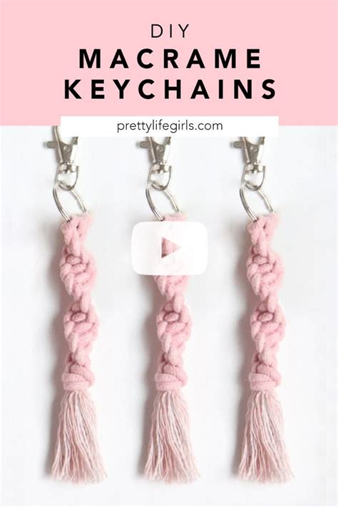 a diy macrame keychain tutorial easy and beginner friendly artofit