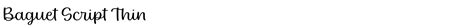 Baguet Script Font Webfont And Desktop Myfonts