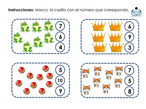 Tarjetas De Conteo Del 1 Al 10 Mundo De Rukkia