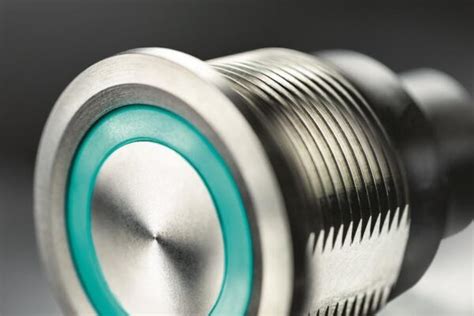 Capacitive Push Button Switch Out Of Stainless Steel