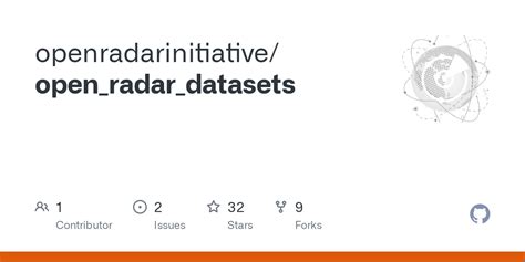 Open Radar Datasets Show Data Ipynb At Main Openradarinitiative Open Radar Datasets GitHub
