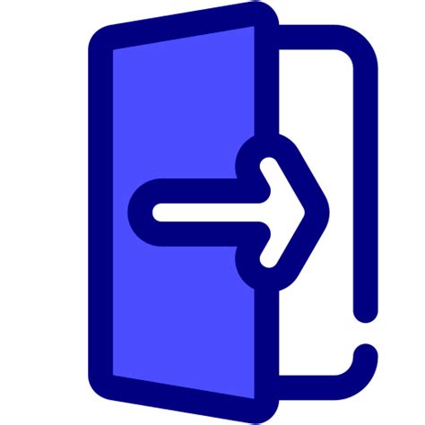 Sign Out Free Ui Icons