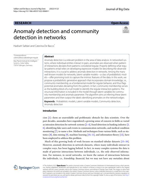 Anomaly Detection 2 Pdf Information Bayesian Network