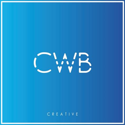Premium Vector Cwb Premium Vector Latter Logo Design Creative Logo