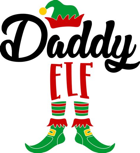Elf Daddy Svg Elf Christmas Svg Elf Svg Elf Xmas Svg Elf Inspire Uplift