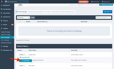 How To Edit The Footer Brilliant Directories Documentation Bd Support