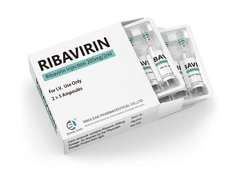 Ribavirin Injection 200mg 2ml Medicine And Ribavirin