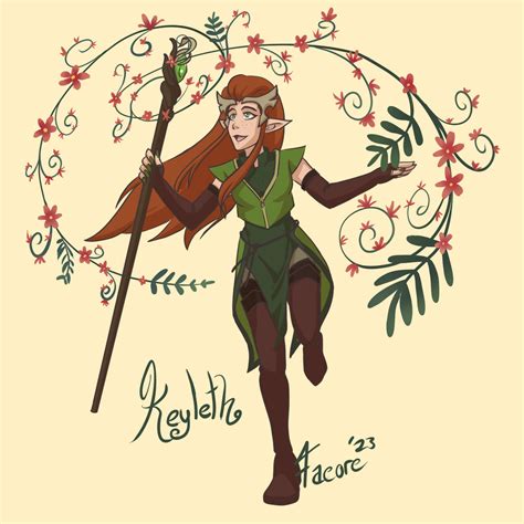 Keyleth Critical Role Legend Of Vox Machina By Faeore On Deviantart
