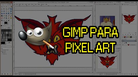 Como Configurar O Gimp Para Pixel Art