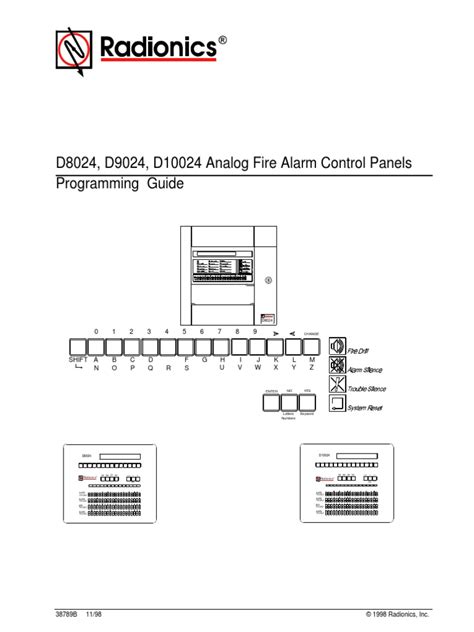 D8024 Analog Fire Programming Guide Pdf Password Menu Computing