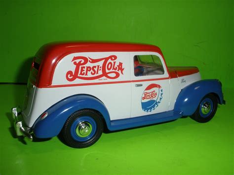 Pepsi 1940 Ford Panel Van Texaco Toys Plus