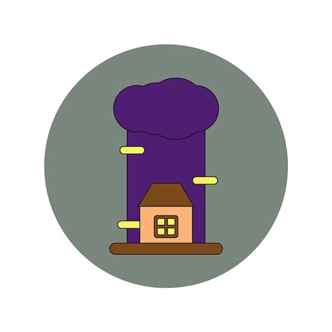 비 구름 벡터의 평면 디자인 Eps Ai Uidownload