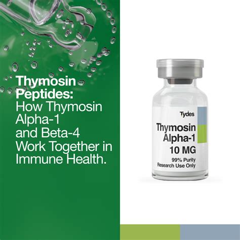 Thymosin Peptides How Thymosin Alpha 1 And Beta 4 Work Together In