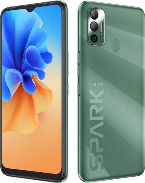 Мобильный телефон Tecno Spark 7 4 64gb Nfc Spruce Green 4895180766404 фото отзывы