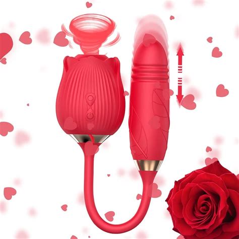 Sex Relaxing Rose Toys Washable And Rechargeable Licking For Women