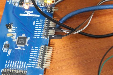 Adxl345 Accelerometer Sensor With Samd21 Xplained Pro M B Raw