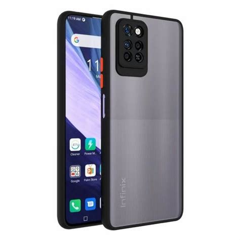 Frosted Smoke Case For Infinix Note Pro Back Cover At Cell Phone Back Cover