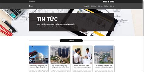 template website bất động sản html css javascript tải miễn phí