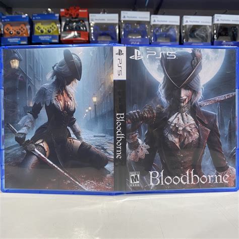 Игра "Bloodborne" PS5 - Кастомная обложка для диска - купить с ...