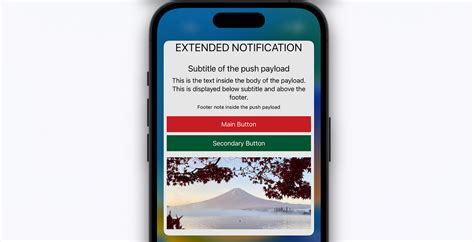 build a custom push notification layout for ios apps by marco