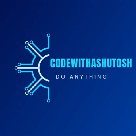 Codewithashutosh Youtube