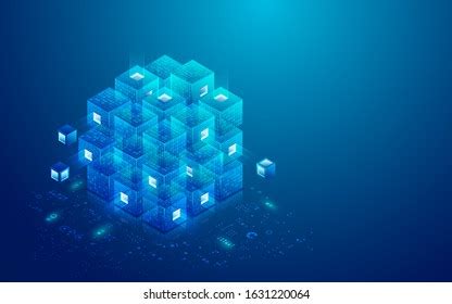 Cube Data Stock Vectors Images Vector Art Shutterstock