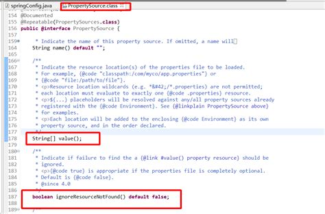 Spring Boot框架学习学前掌握之重要注解4 通过注解方式读取外部资源配置文件2通过注解指定访问的资源文件 Csdn博客