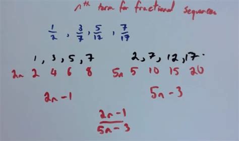 Sequences Corbettmaths