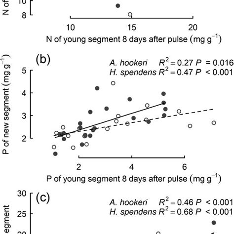 Relationships Between N A P Concentration B And N P Ratio C Of Download Scientific