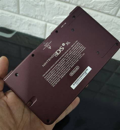 Nintendo DSi XL Burgundy CFW GB Full Of Games Twilight Menu Unlaunch Video Gaming Video