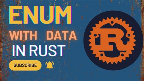 Enum With Data In Rust Youtube