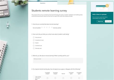 Microsoft Forms Has New Templates 365ninjacat