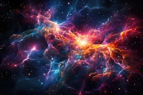 Premium Ai Image Abstract Universe Cosmos Galaxy Background Generative Ai