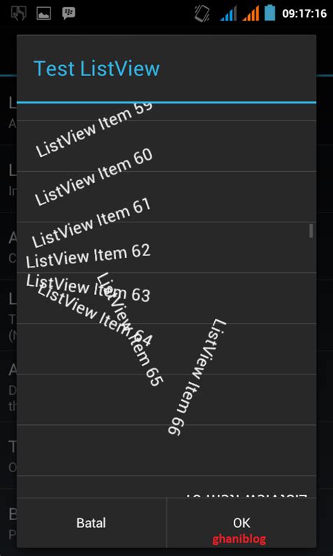 Cara Menambahkan Animasi List View Pada Android Msglitterazzi