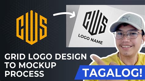 How To Create Logo Letters Using Grid Paano Gumawa Ng Logo Hangang