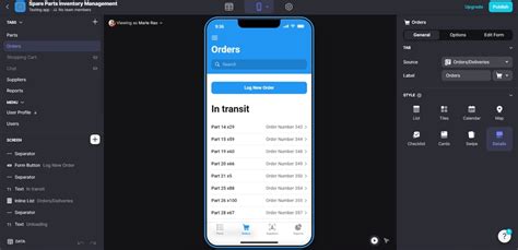 mobile web application web app