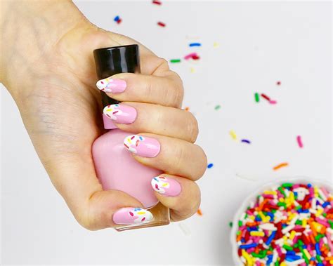 Video Sprinkle Drip Nail Art Design The Lindsay Ann
