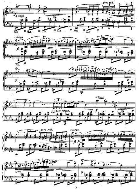 降E大调夜曲Op 9 2 Trois Nocturnes 歌谱 五线谱