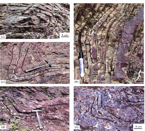 Mesoscopic Photographs Of Folds In The Radiolarite Unit Based On The Download Scientific