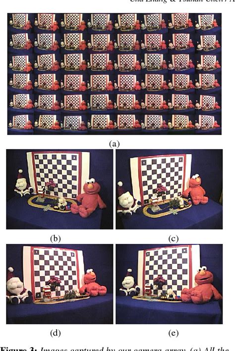 Figure 3 From A Self Reconﬁgurable Camera Array Semantic Scholar