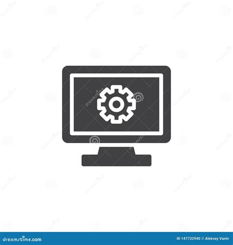 Computer Setup Vector Icon Stock Vector Illustration Of Service 147732940 Computer Setup Vector Icon Stock Vector Illustration Of Service 147732940