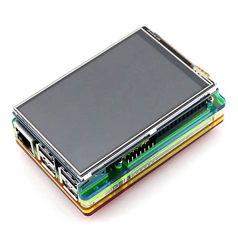 Raspberry Pi 2 Model B Development Board With Rainbow Case