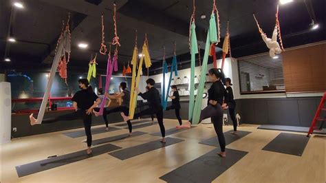 플라잉 요가 60분 수업플라잉기초골반풀고 힙키랩핑루나 시퀀스다빈치팅커벨aerial Yoga Stretching Youtube