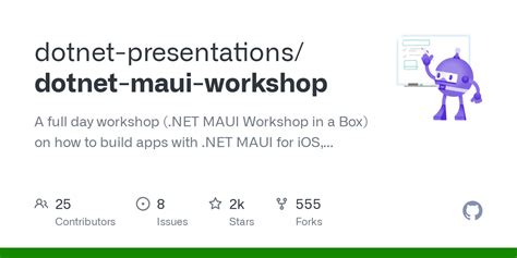 Dotnet Maui Workshop README Md At Main Dotnet Presentations Dotnet