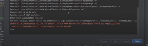 Intel HAXM Is Not Installed Issue DevOps Support
