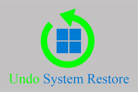 [step By Step] Undo System Restore Windows 11 10 8 1 8 7 Xp