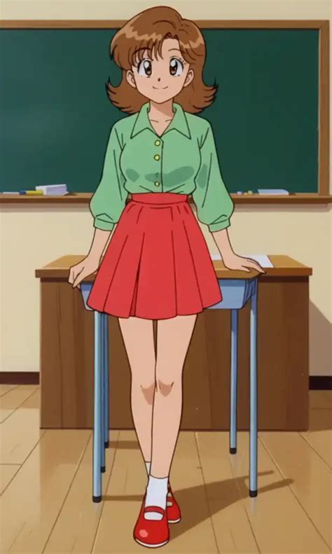 Machiko Mai From Anime Miss Machiko Ai Art Pixai