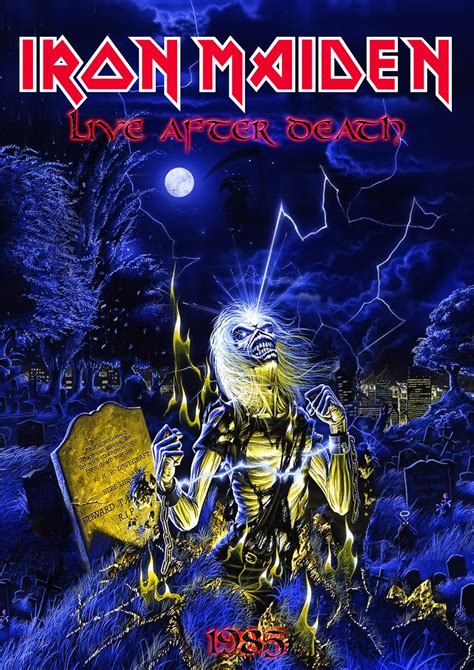 Iron Maiden Live After Death Wallpaper