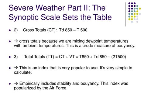 Ppt Severe Weather Part Ii The Synoptic Scale Sets The Table Powerpoint Presentation Id 5793638