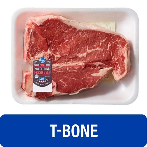Choice T Bone Beef Steak 1 Steak 1 Lb King Soopers